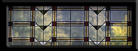 Transom Sash Windows Leaded Glass 1