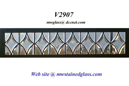 Transom Sash Windows Leaded Glass 2
