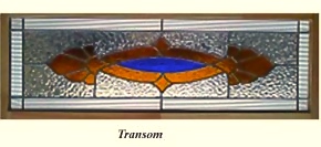 Transom Sash Windows Leaded Glass 2